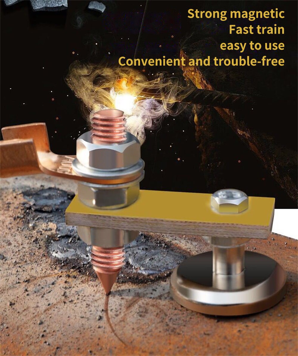 Welding Magnet Strong Head Tail Weld Ground Clamp ... – Grandado