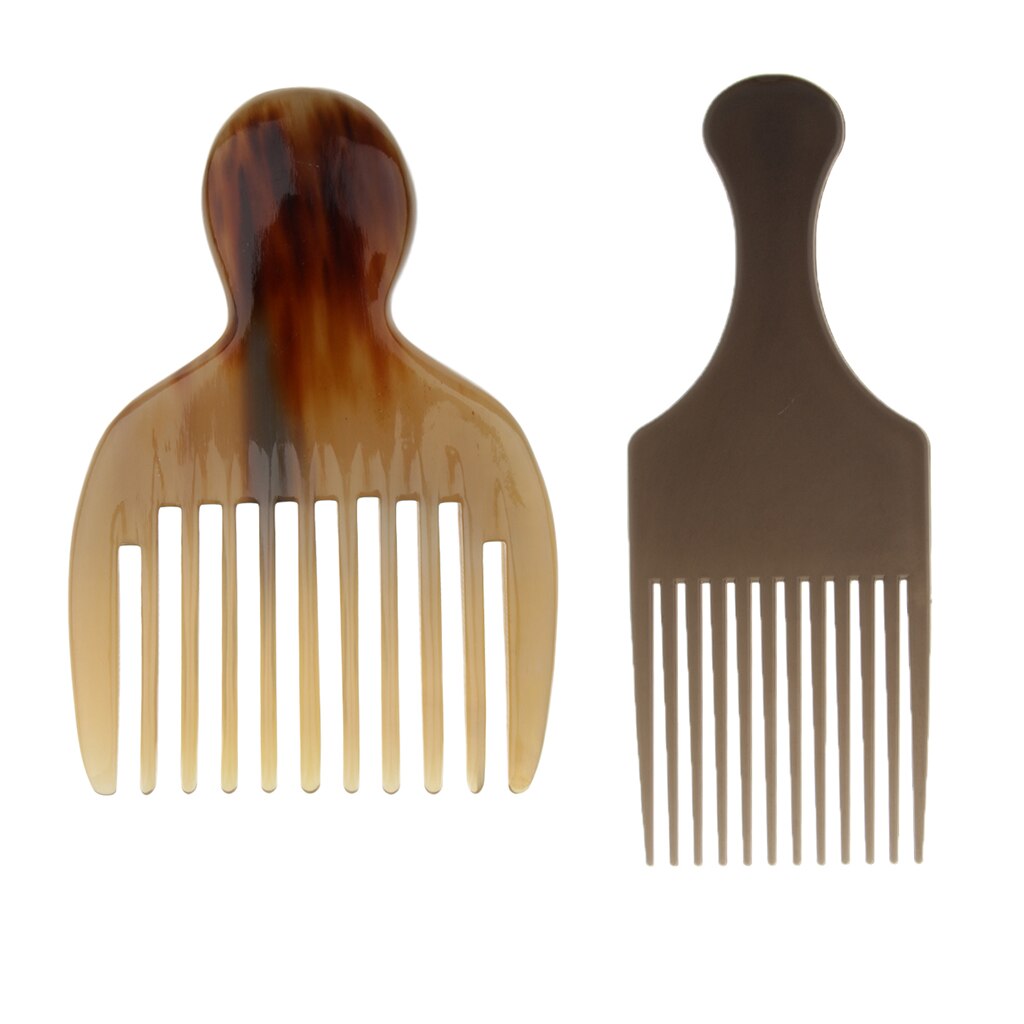 2 Styles No Static Wide Tooth Hair Styling Comb Ha... – Vicedeal