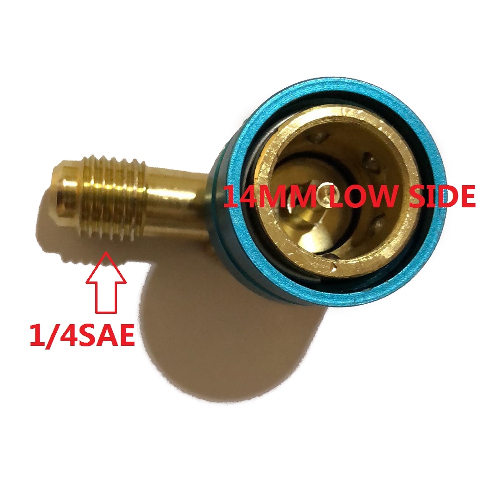 R1234YF Om R134A Lage Kant Snelkoppeling Adapter A... – Grandado