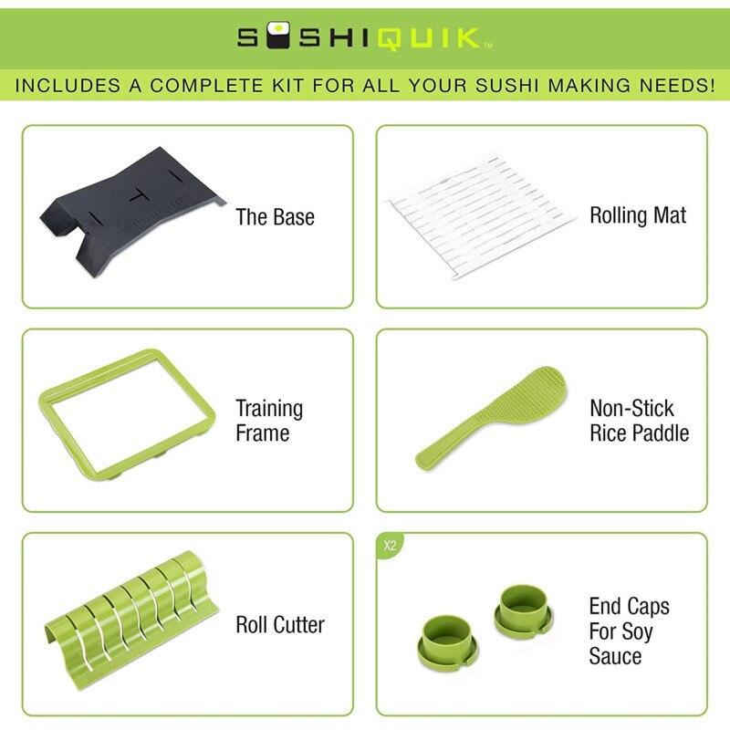 Sushi Making Kit for Beginners Easy Sushi Making T... – Grandado