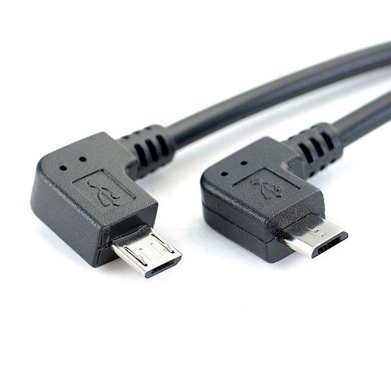 90 Graus Ângulo esquerdo Micro USB Macho para Mach... – Grandado