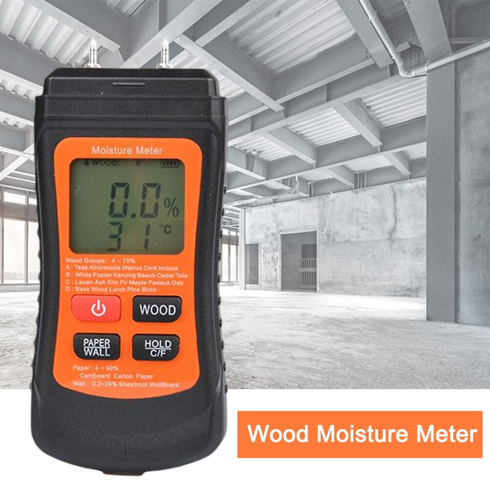 Wood Moisture Meter Wall Hygrometer Measuring Mult... – Vicedeal