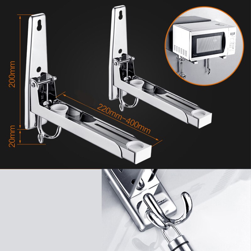 Microwave Bracket with Cross bar, Microwave Holder... – Grandado