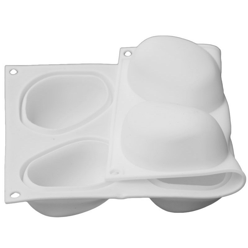 Runde Stein Form Silikon Kuchen Form Gips Beton De... – Vicedeal