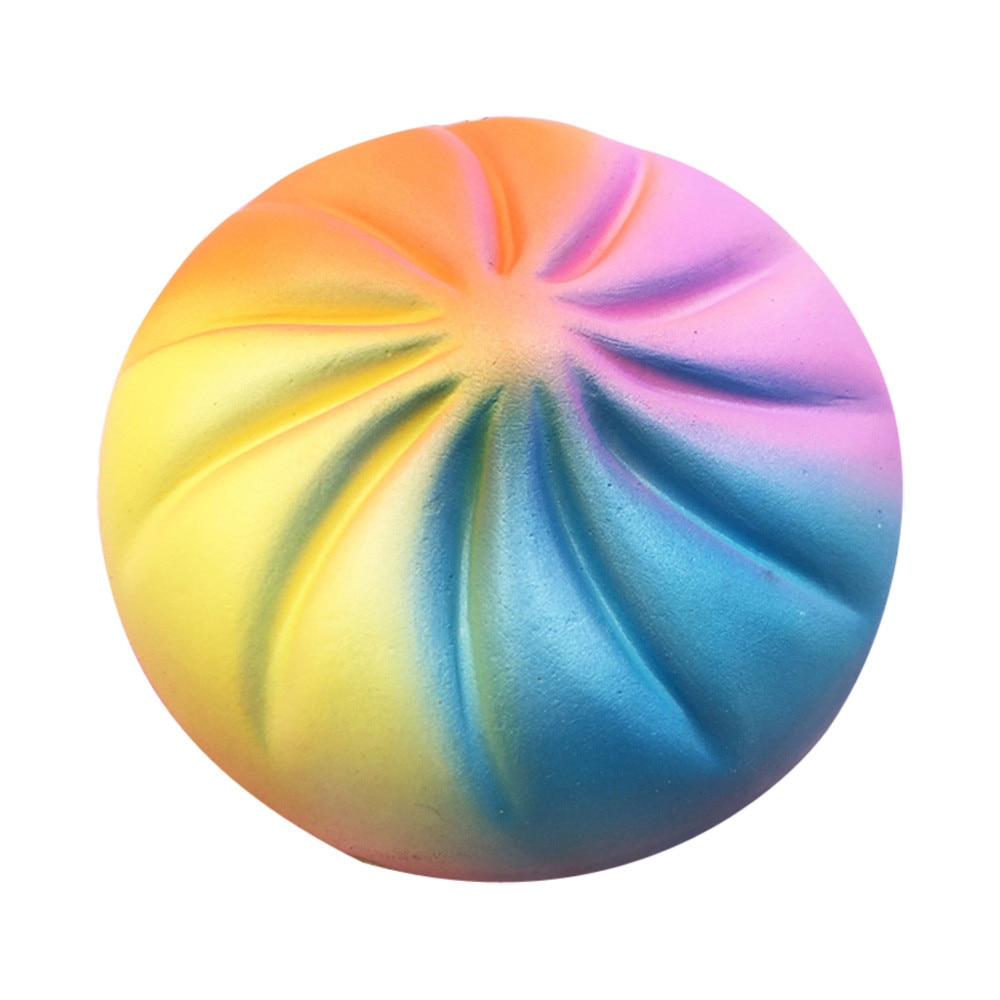 Giant Squishies Jumbo Colourful Chinese Bun Slow R... – Vicedeal