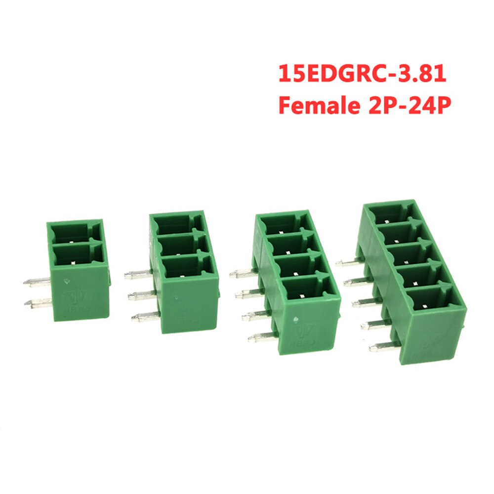 50pcs Pitch Screw Plug-in PCB Terminal Block Plugg... – Vicedeal