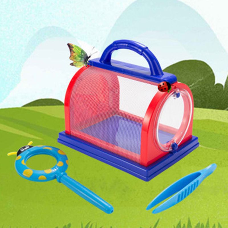 3 Pcs Portable Bug House Critter Case Insect Feedi... – Grandado