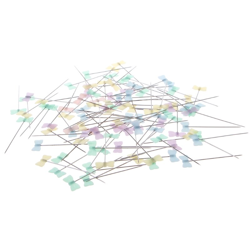 100 Pcs Push Pins Bowknot Style Positioning Needle... – Grandado