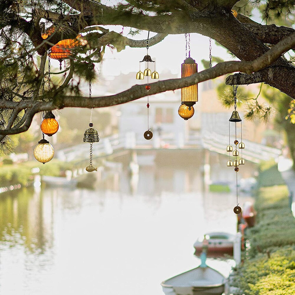 3 Pieces Wind Chimes, Feng Shui Wind Bell Lucky Wi... – Grandado