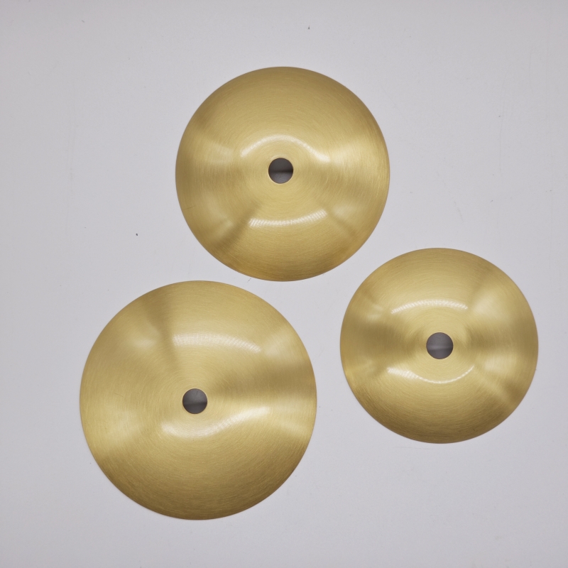 Brass arc center hole lampshade bottom drag disc g... – Grandado