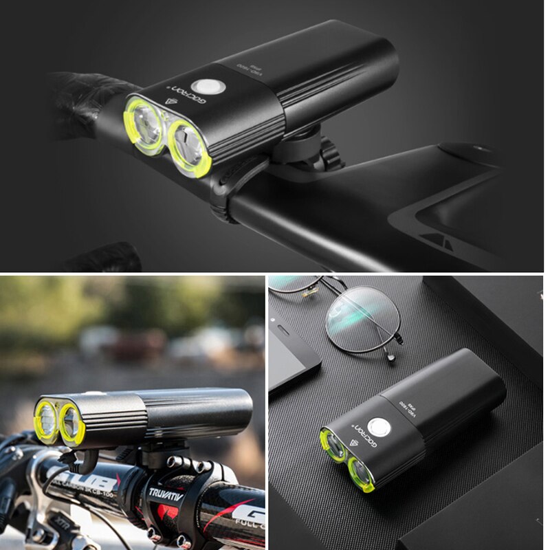 GACIRON 400~1800 LM Bicycle Light PRO Bike Headlig... – Grandado