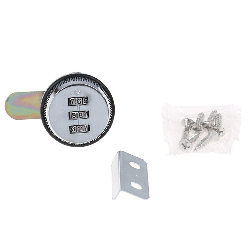1PC Zinc Alloy 3-Digit Cam Lock Alloy Code Combina... – Vicedeal