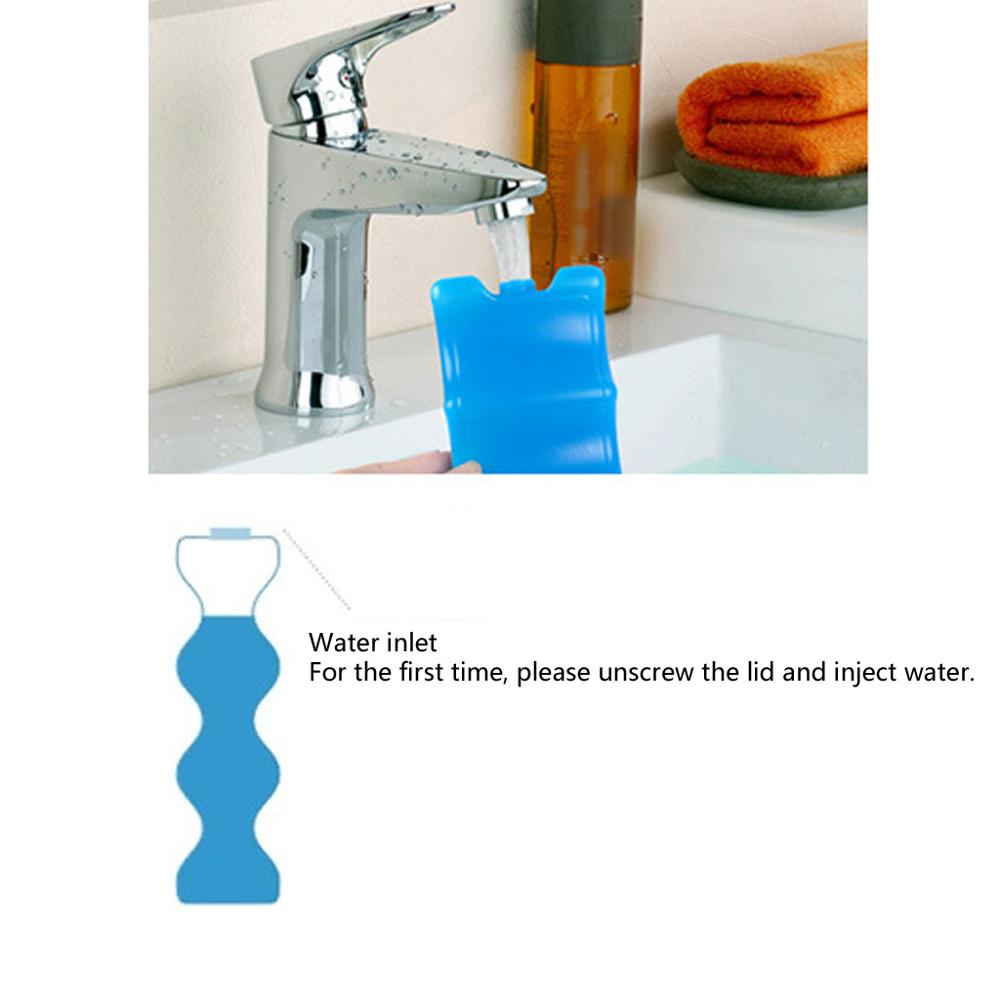 600ml Reusable Ice Brick Ice Block Ice Pack Cooler... – Grandado