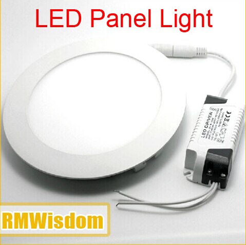 Ac110/220v led panellys 9w led taklys rund ultraty... – Grandado