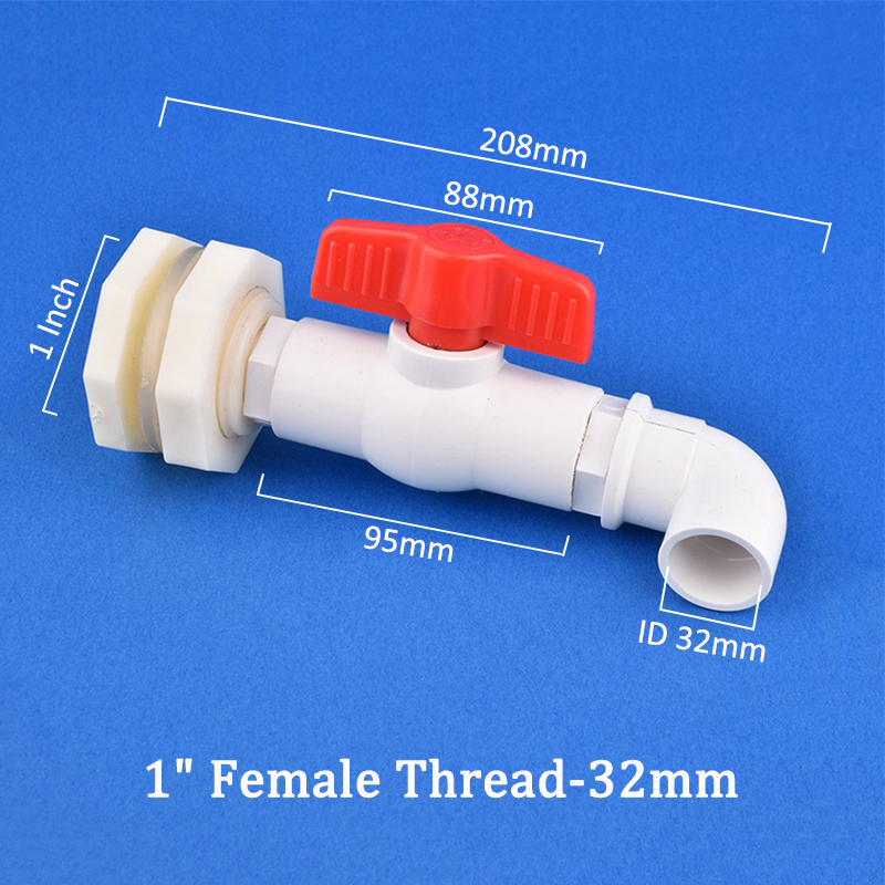 1/2"~1" to 4-~32mm Fish Tank Joints Aquarium Outle... – Grandado