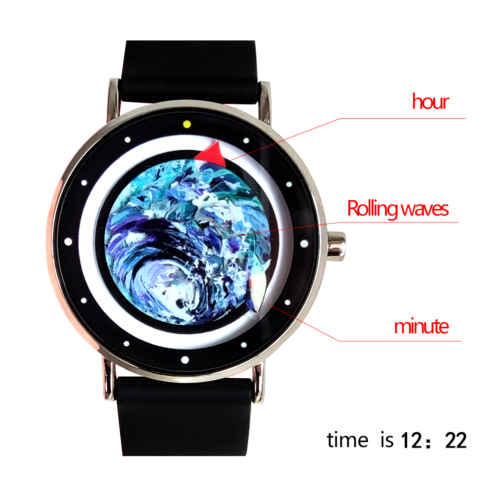 Quartz Watch Oringal Watches Whale Ocean Wave Watc... – Grandado
