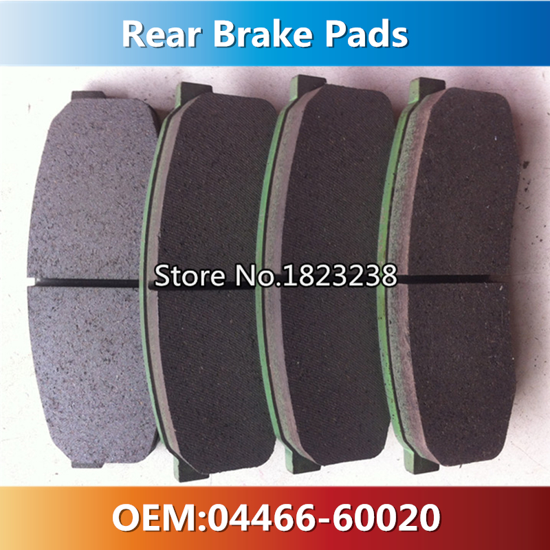 Rear Brake Pads OEM:04466-60020 For Toyota LAND CR... – Grandado