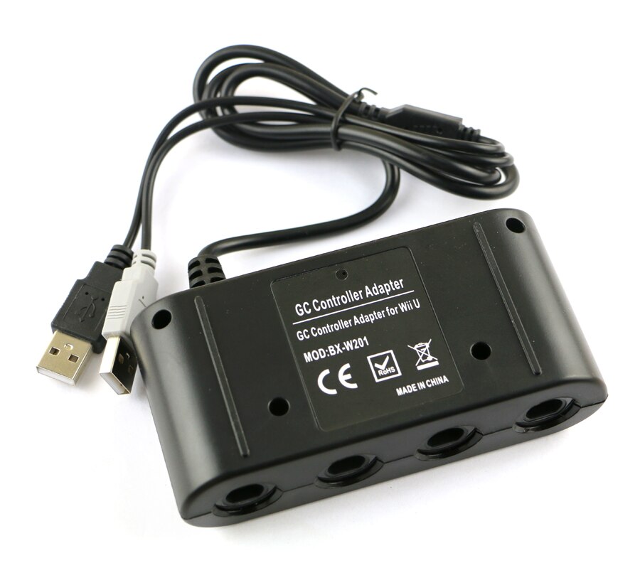 4 Ports for GameCube Controllers Adapter Converter... – Grandado