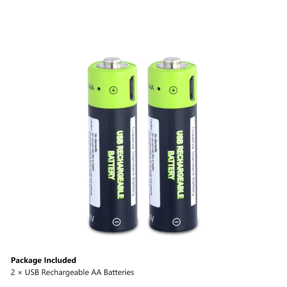 Aa Batterij 1.5V Lithium 1700Mah Aa Usb Li-Ion Bat... – Vicedeal