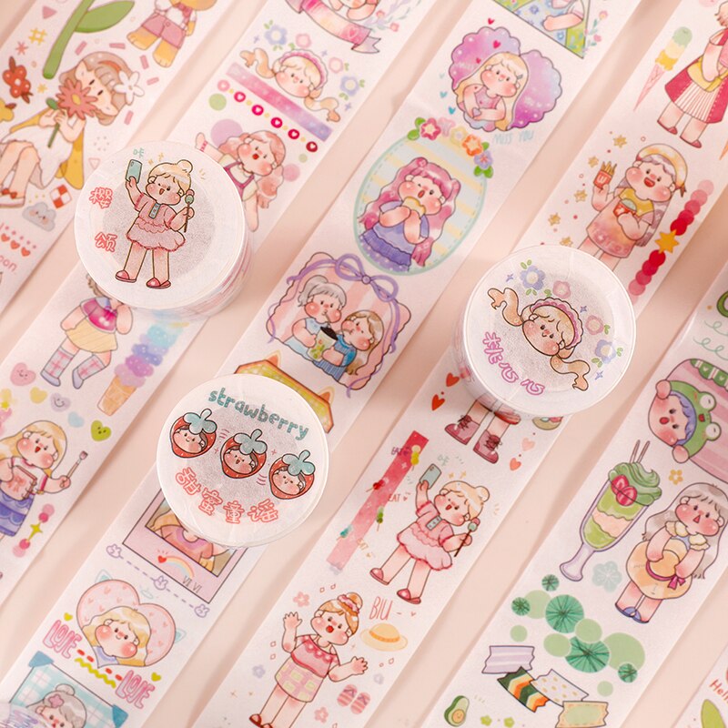 8PCS/LOT sweet nursery rhymes series sticker DIY s... – Vicedeal