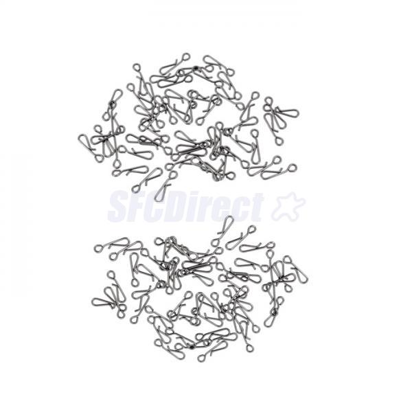 100Pcs Braid Knotless Connectors Fishing Line Wire... – Grandado