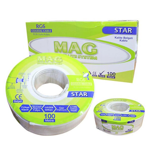 RG6/U4 MAG STAR ANTENNA CABLE 48 WIRE (100 METERS) – Grandado
