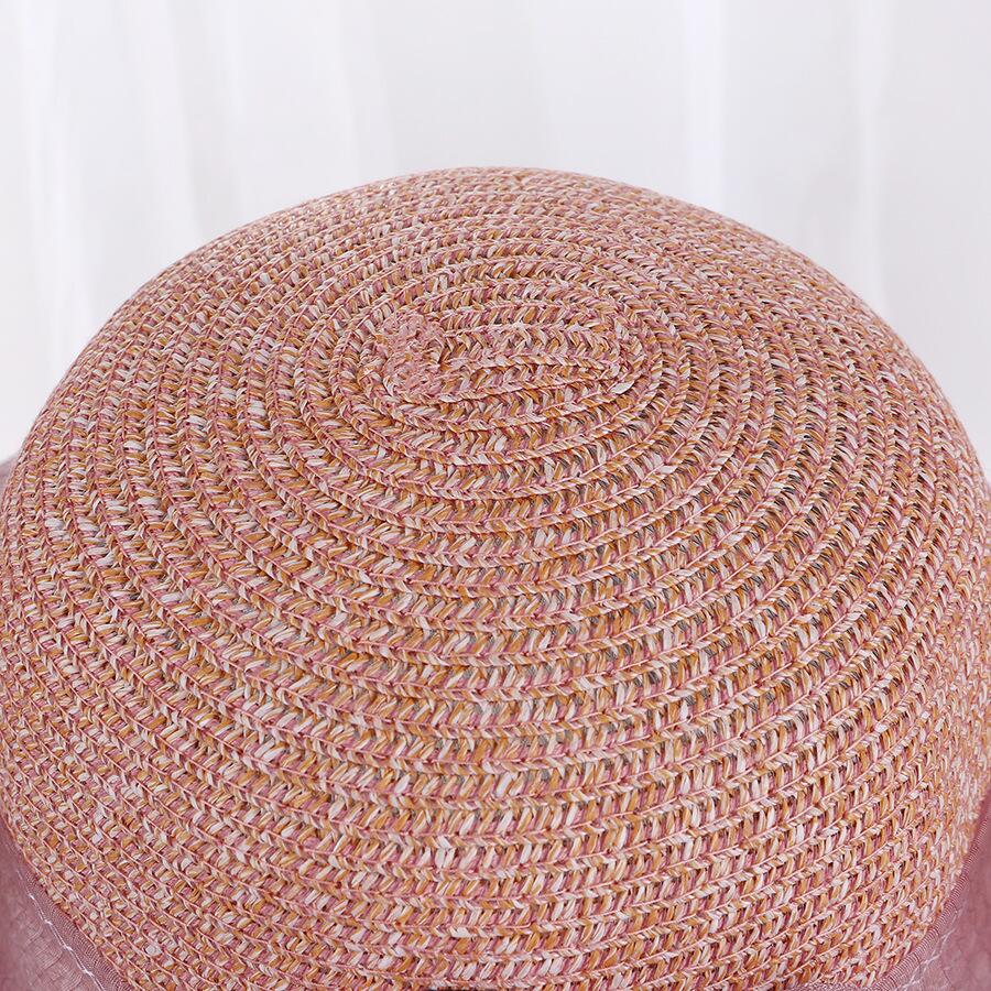 Solid color sun Hats For women Wide Birm Panama Be... – Grandado