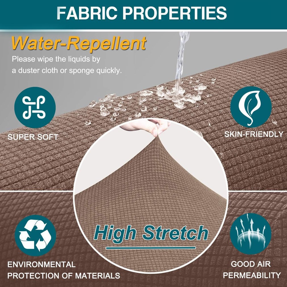 Couch Covers Super Soft Stretchy Fabric Sofa Cover... – Grandado