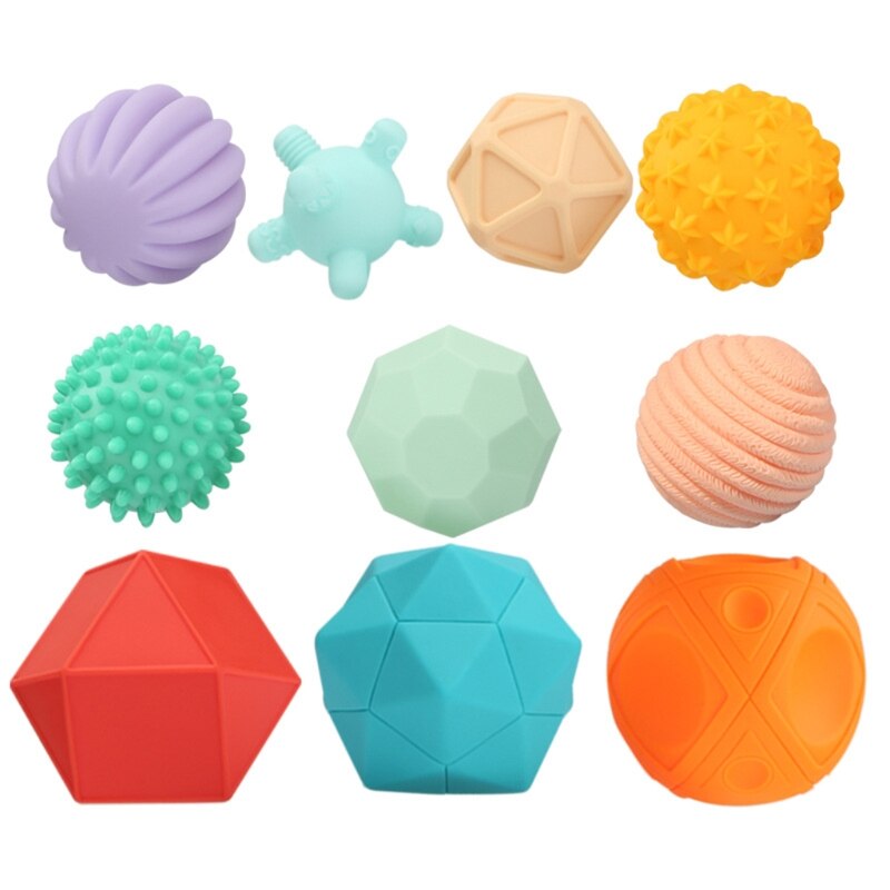 Textured Multi-ball Suit,Tactile Sensory Ball, Bat... – Grandado