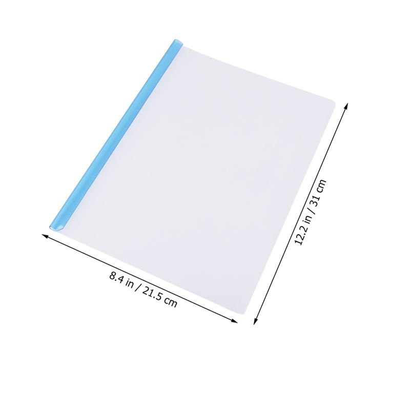 20 pçs barra deslizante grampos arquivo pastas a4 ... – Grandado