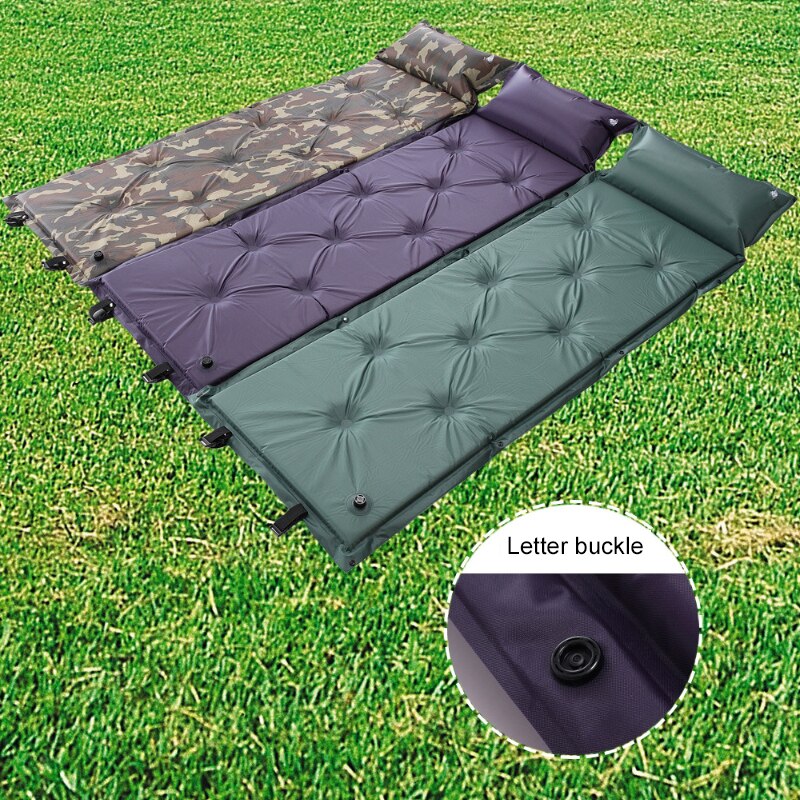 Self-Inflating Camping Mat Outdoor Sleeping Pad Ul... – Grandado
