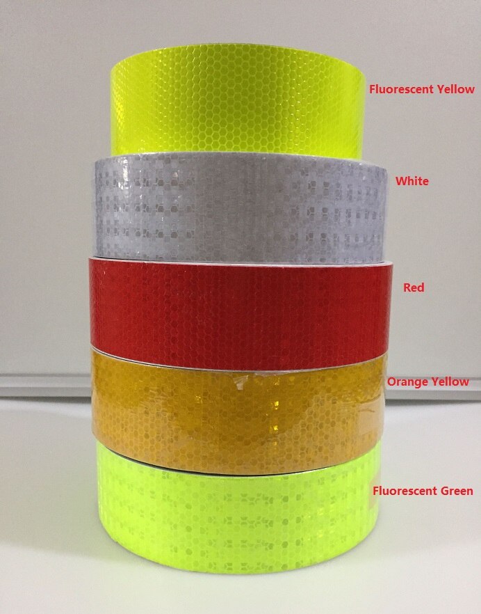 5CM*45M Self-Adhesive PVC Reflective Warning Safet... – Grandado