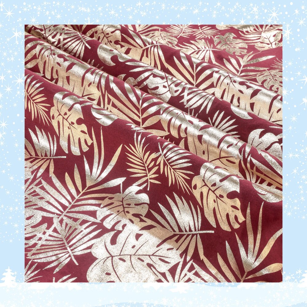 Monstera Leaf Pattern Tablecloth Cotton Linen Dini... – Vicedeal