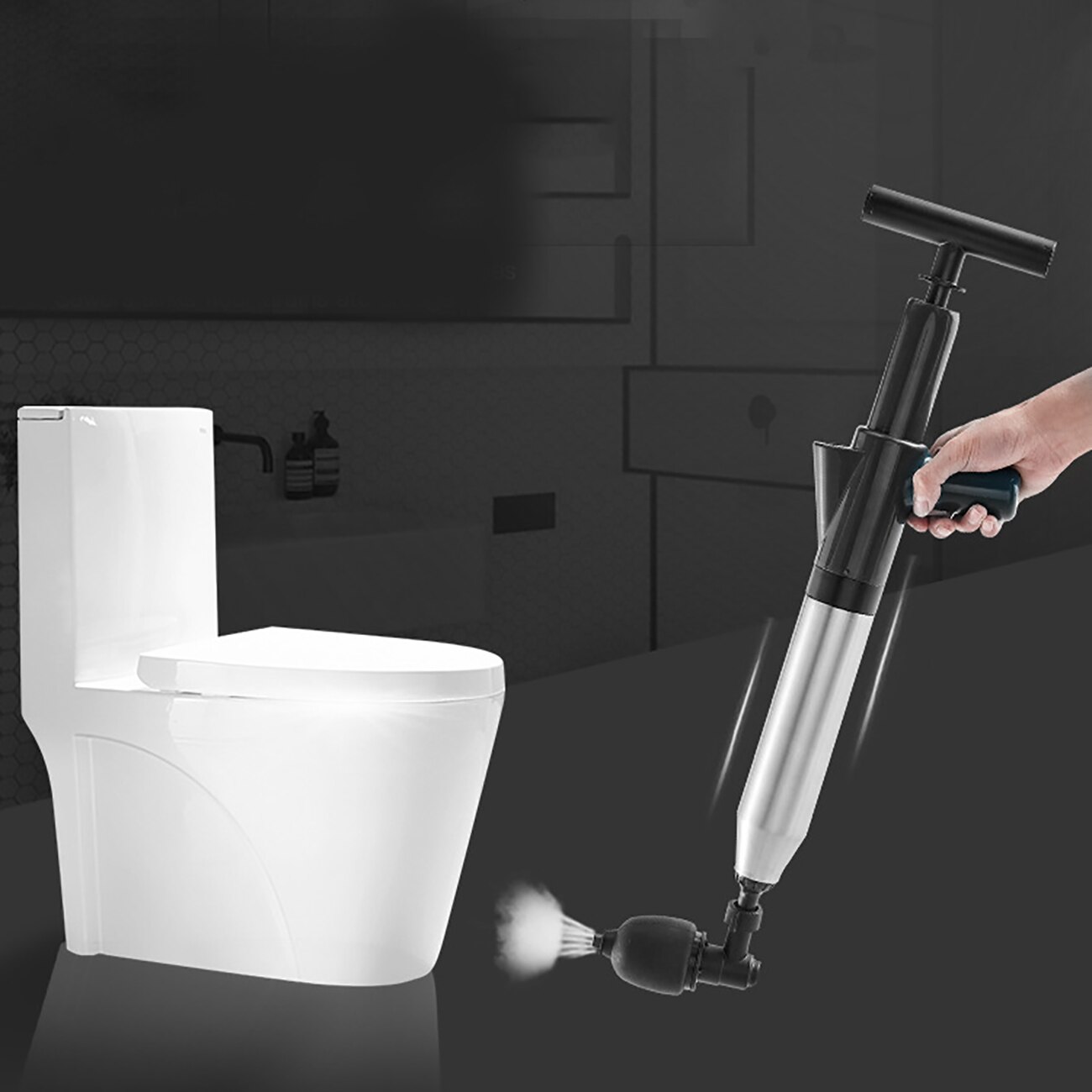 Pipe Plunger Drain Clog Remover Multi-Function Hig... – Grandado