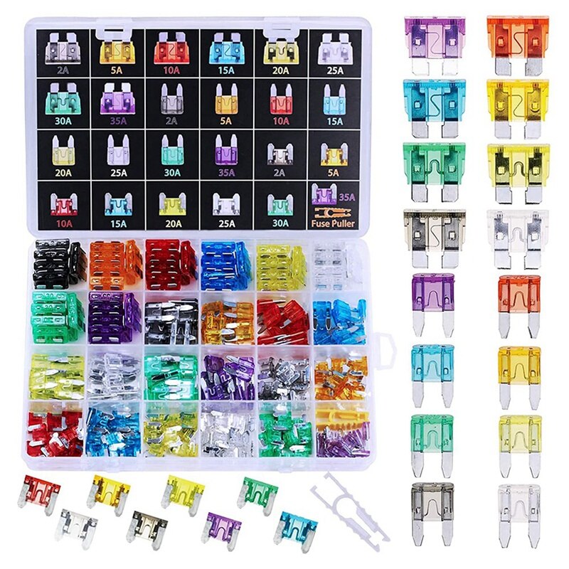 272Pcs Mini Anti-Theft Car Fuse Plug Fuse Splitter... – Vicedeal