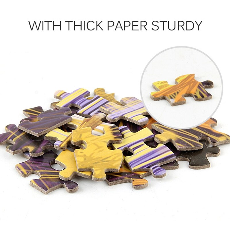 1000 Stukjes Papier Puzzel Stukken Mozaïek Bouwste... – Grandado