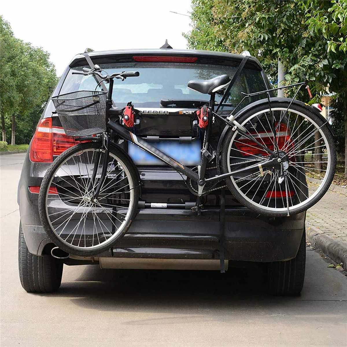 3-Bike Trunk Mount Racks Cycling Bicycle Stand Qui... – Grandado