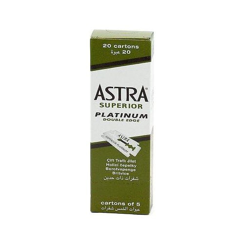 Astra Double Scalloped All Razor 20*5 100 Pcs – Grandado