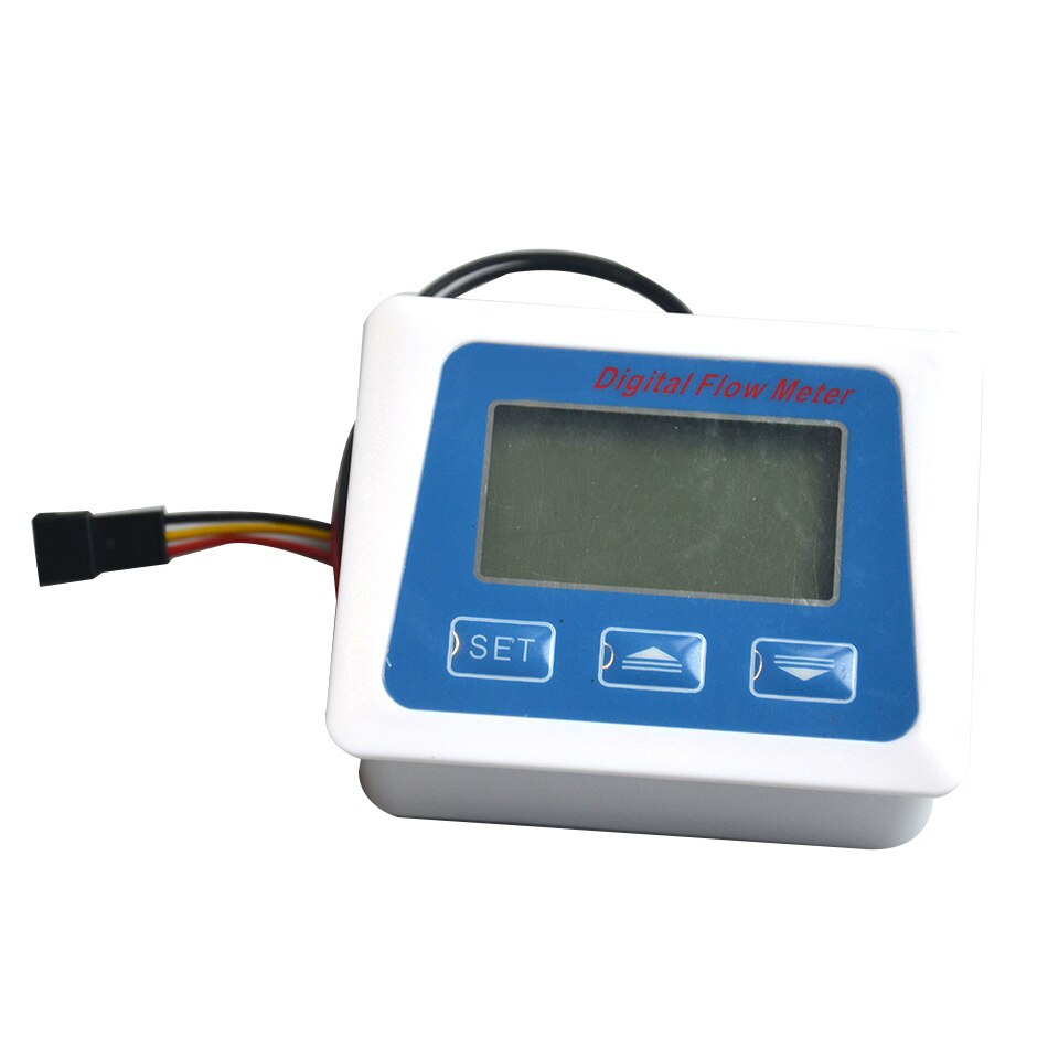Digital Fuel Gauge LCD Display Water Liquid Flow M... – Vicedeal