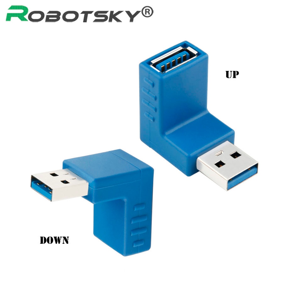 USB 3.0 Extender 90 Degrees USB 3.0 Extender Cable... – Grandado
