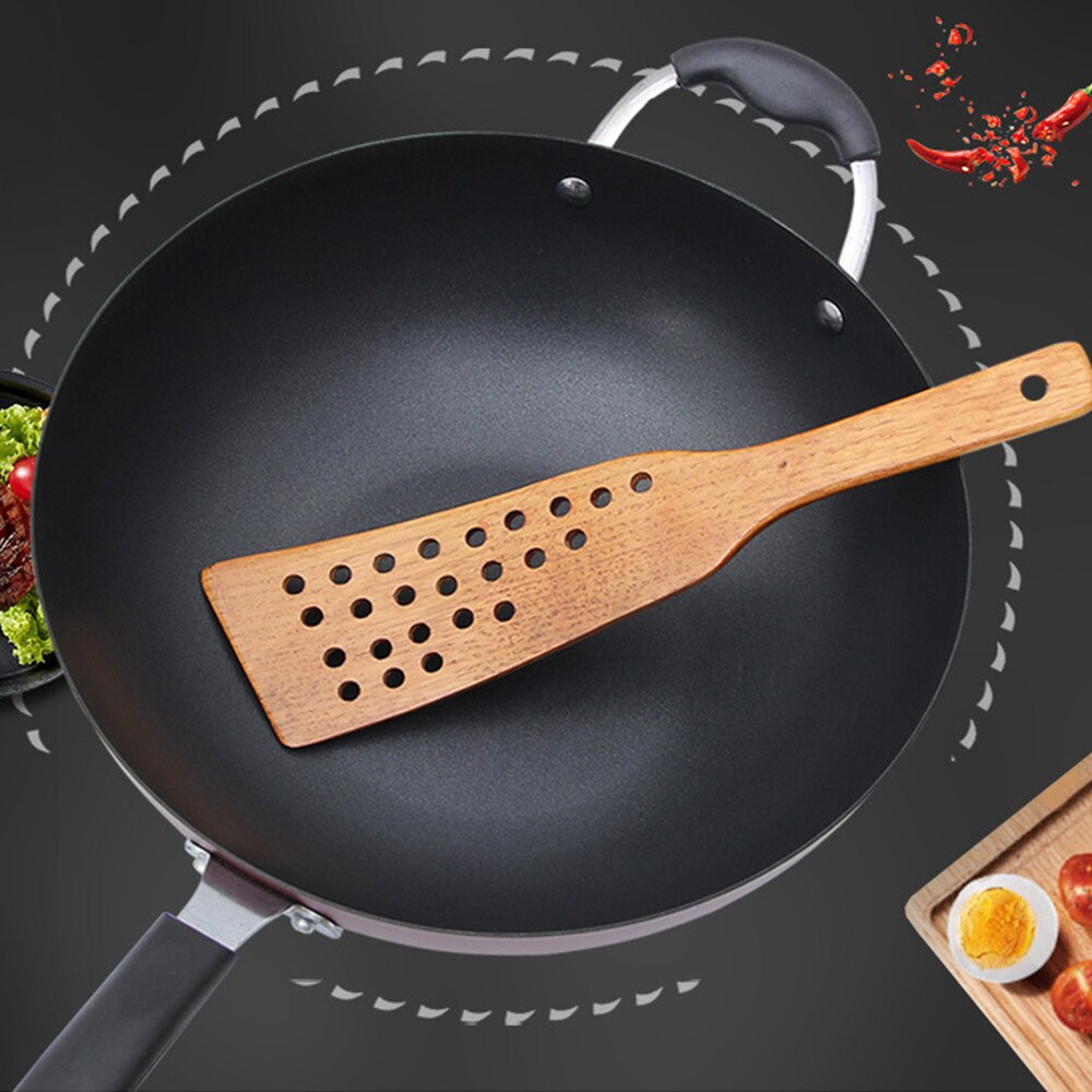 Wooden Spatula Shovel Non-stick Pan Rice Spoons Co... – Grandado