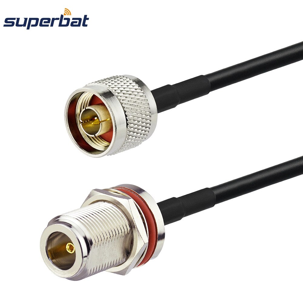 Superbat 2M N Type Male to N Female Bulkhead O-rin... – Grandado