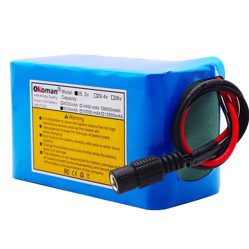 original 24V 8Ah 18650 Battery Lithium Battery 25.... – Vicedeal