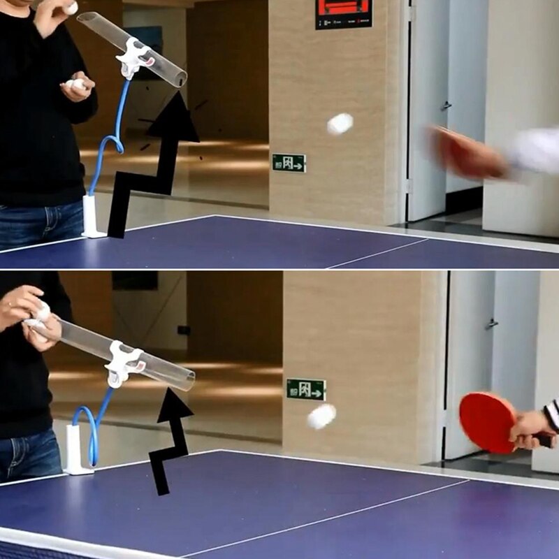 -Fixed Table Tennis Manually Serve Tool Training P... – Vicedeal