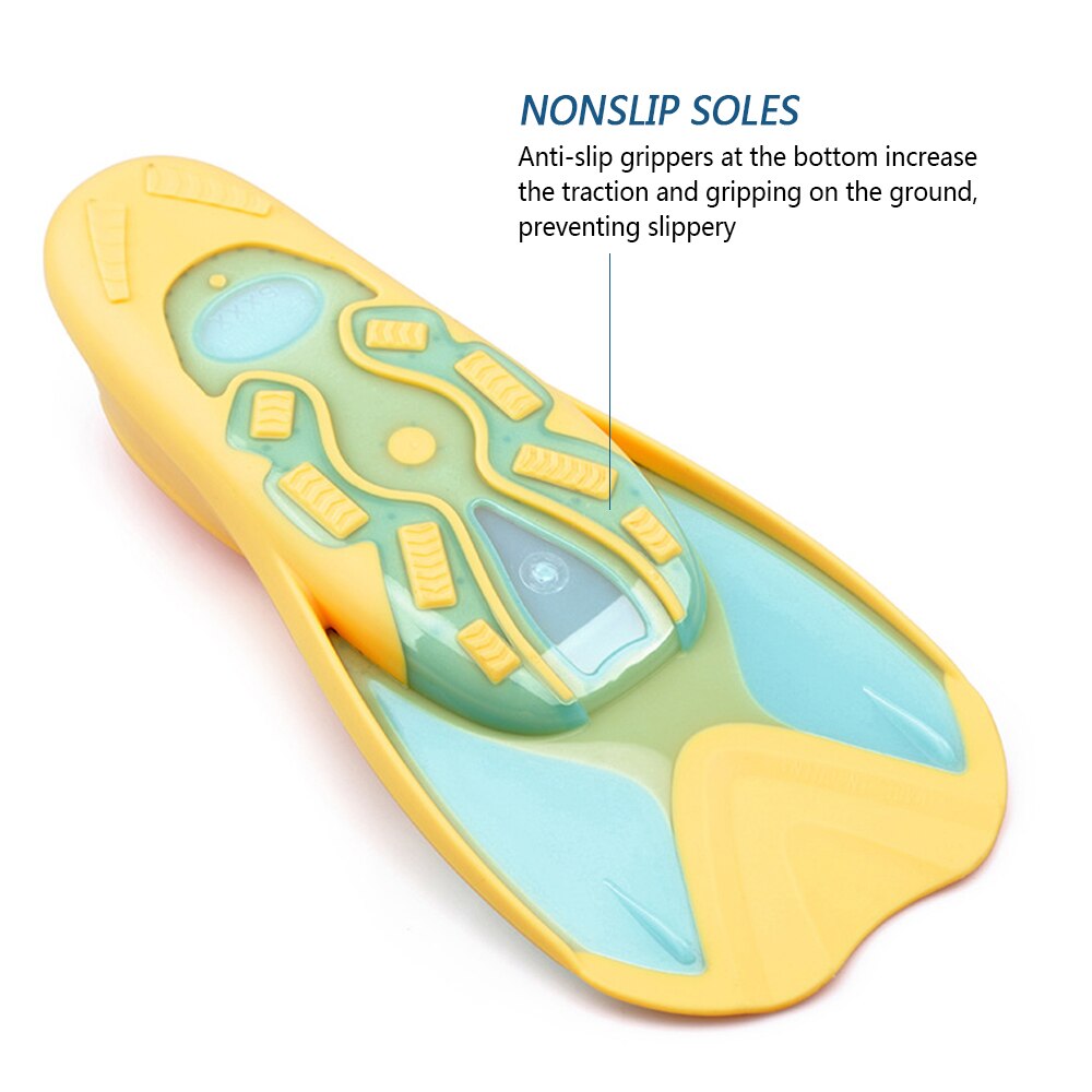 Kids Short Light Swim Fins Snorkeling Foot Flipper... – Grandado