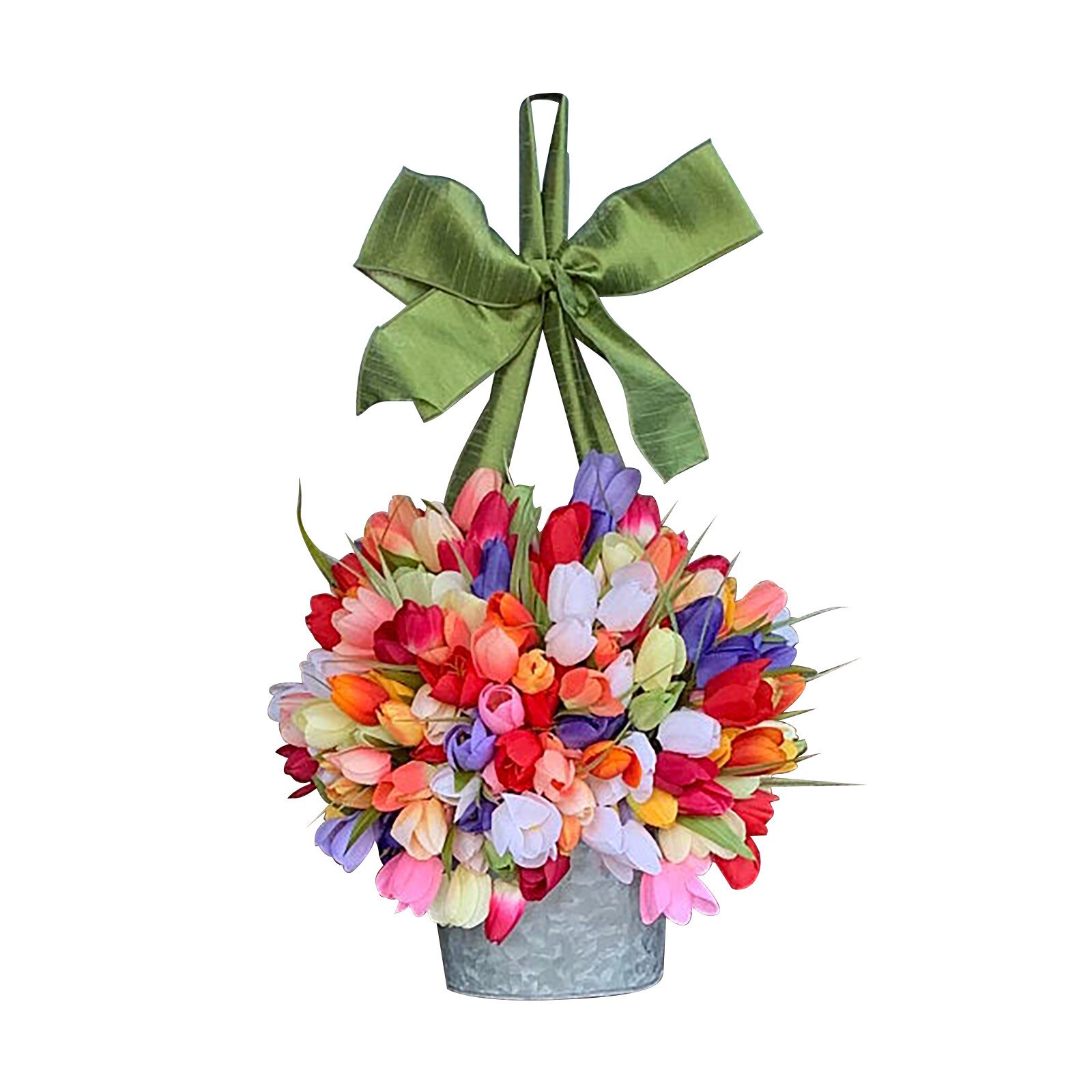 24 Heads Tulips Bouquet Artificial Flower Spring-t... – Vicedeal
