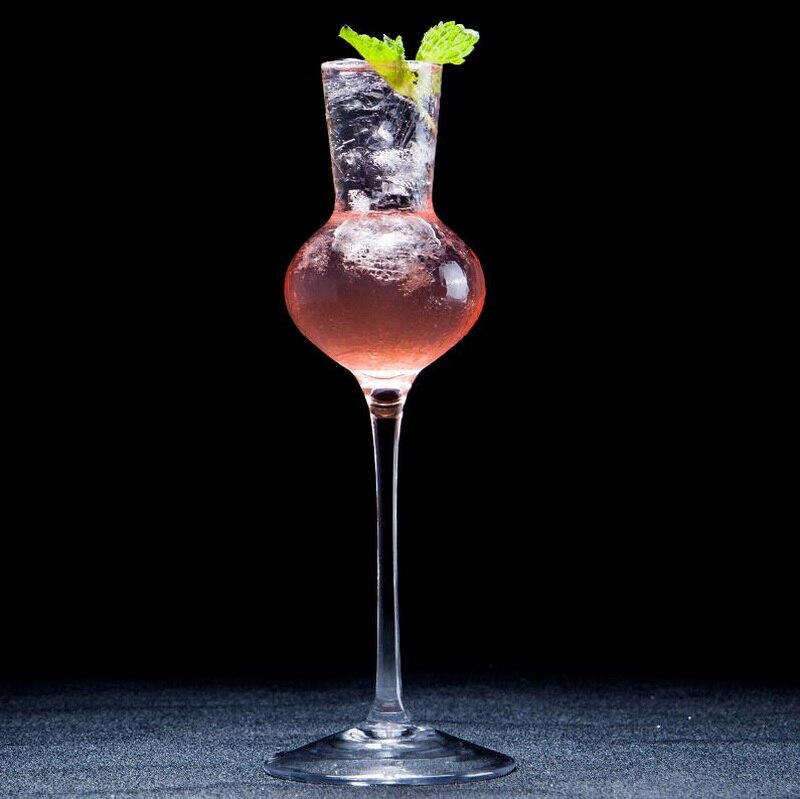 Tulip lead-free glass sweet glass tall tasting gla... – Grandado