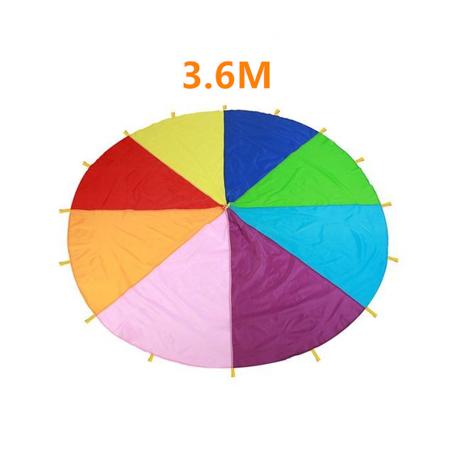 Diameter Outdoor Rainbow Umbrella Parachute Toy Ju... – Grandado