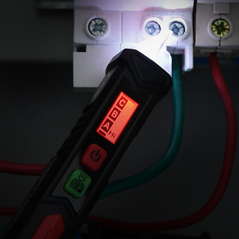 AC 12-1000V Voltage Phase Detector NO CONTACT Test... – Grandado