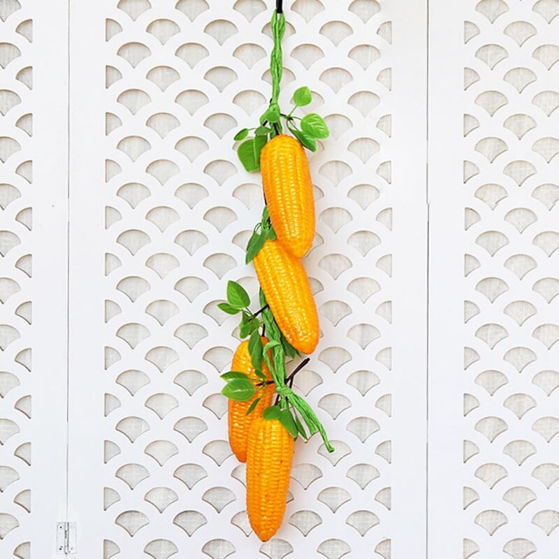 Simulatie Kunstmatige Fruit Groente Corn String Vo... – Vicedeal